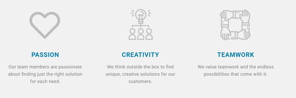 RTI Values: Passion, Creativity, & Teamwork | Riverside Technologies, Inc.